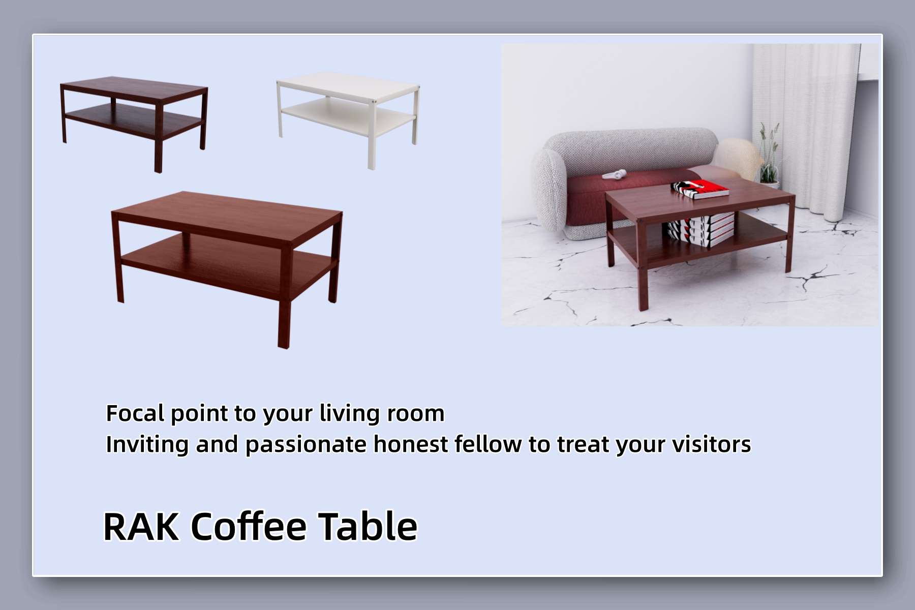 7 Unique Pieces, Endless Possibilities: The RAK Shelf Table Collection ...