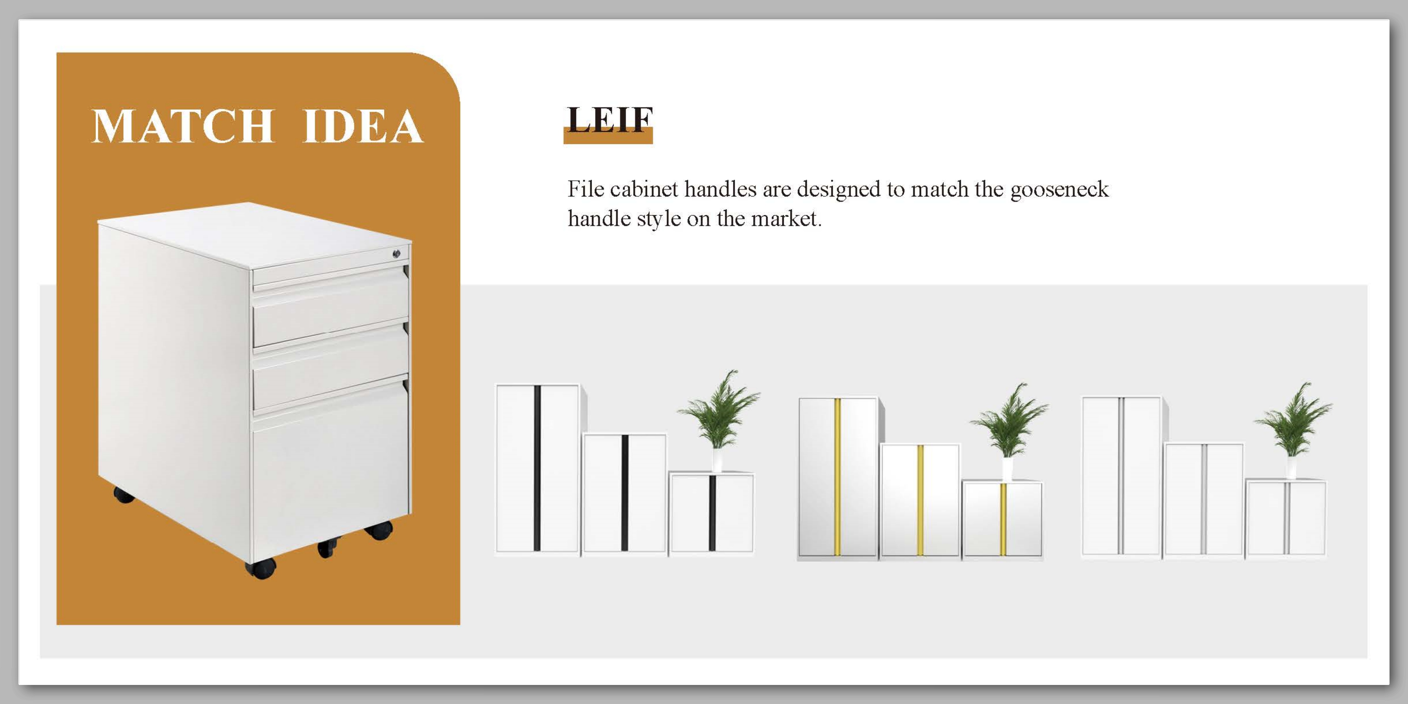 5 Unique Styles of Our LEIF Filing Cabinet Series to Match Your Office ...